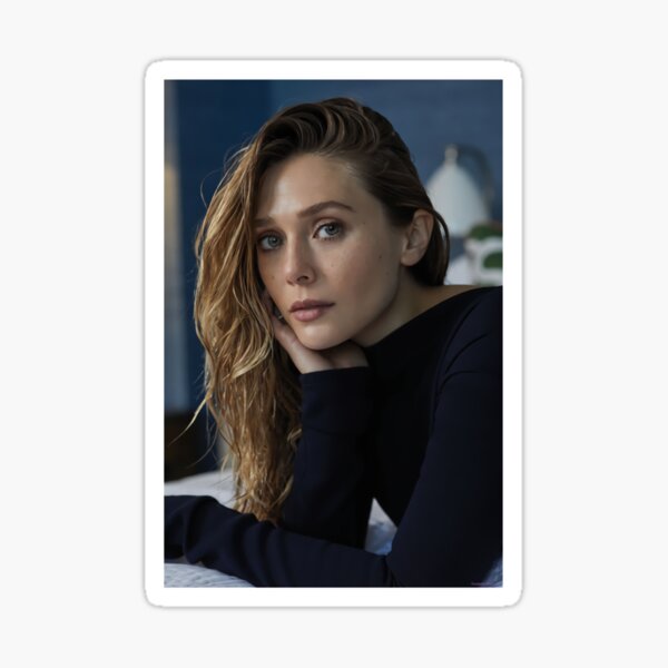 "Elizabeth Olsen Design z" Sticker for Sale by YaseminBalta | Redbubble