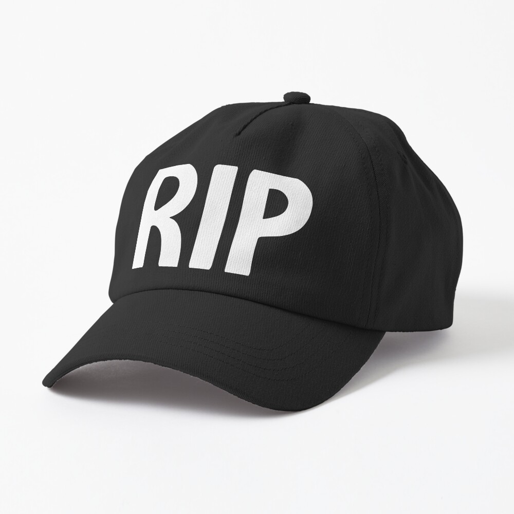 "RIP" Sticker for Sale by MahaMonner | Redbubble