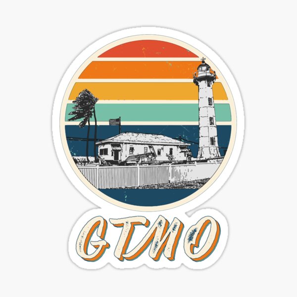 "GTMO Windward Point Leuchtturm Guantnamo Bay Kuba" Sticker for Sale by ...
