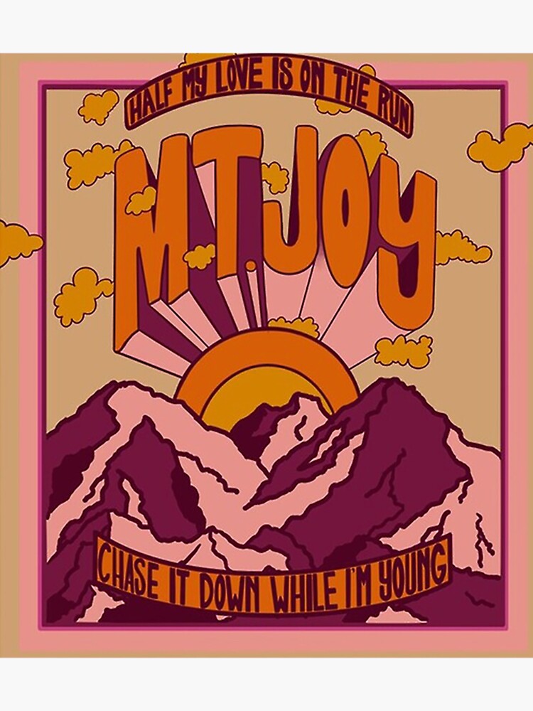 "Mt.Joy " Sticker for Sale by AletdheArt | Redbubble