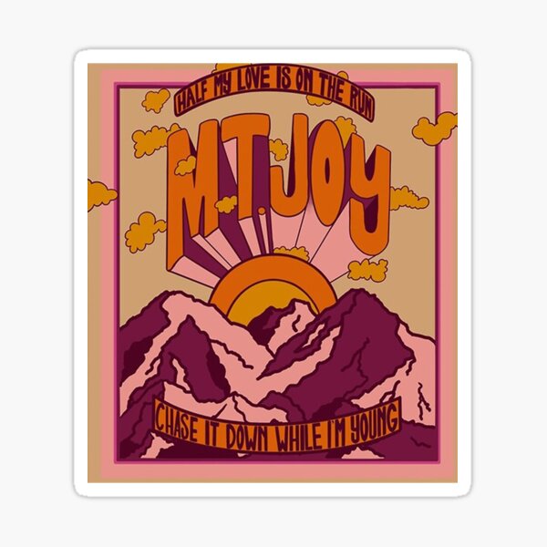 "Mt.Joy " Sticker for Sale by AletdheArt | Redbubble