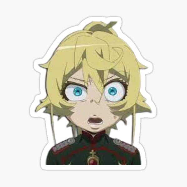 " youjo senki Tanya - Tanya von Degurechaff" Sticker for Sale by ...