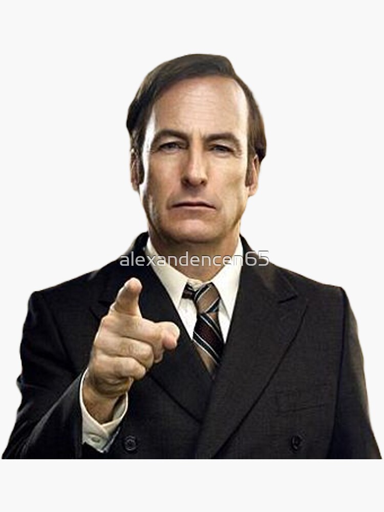 "Better call Saul trending" Sticker for Sale by alexandencen65 | Redbubble