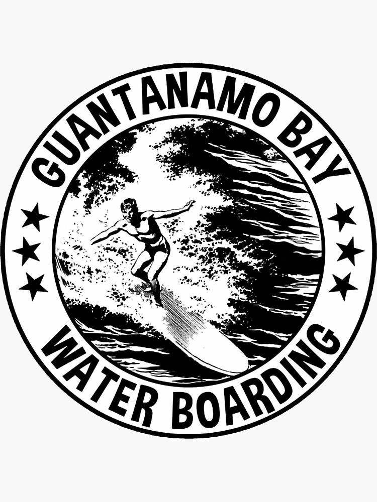 "Guantanamo Bay " Sticker for Sale by ChristPredovic | Redbubble