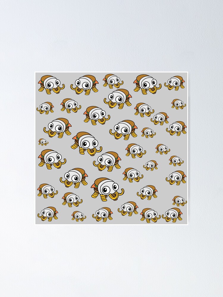 Poster « Bunger Invasion Pack Bunger Bugsnax Fan Art Bundle | Snaktooth ...