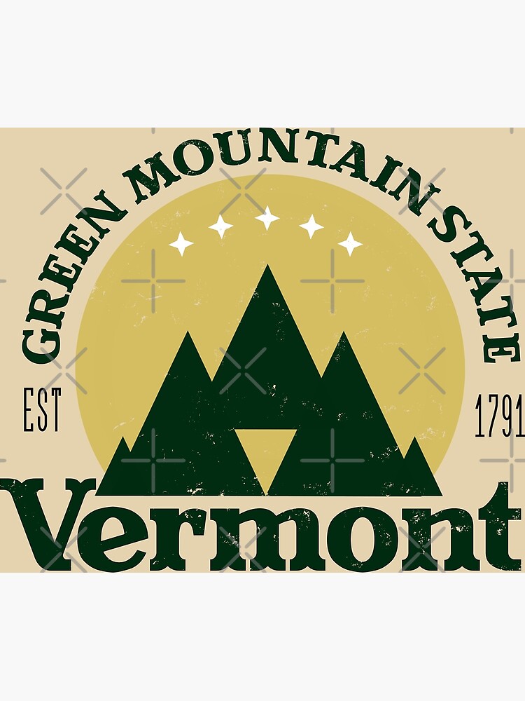 "Green Mountain State, Vermont, US" Poster for Sale by TaliDe | Redbubble