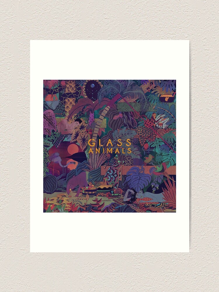 "Glass Animals Zaba" Art Print for Sale by transprince | Redbubble