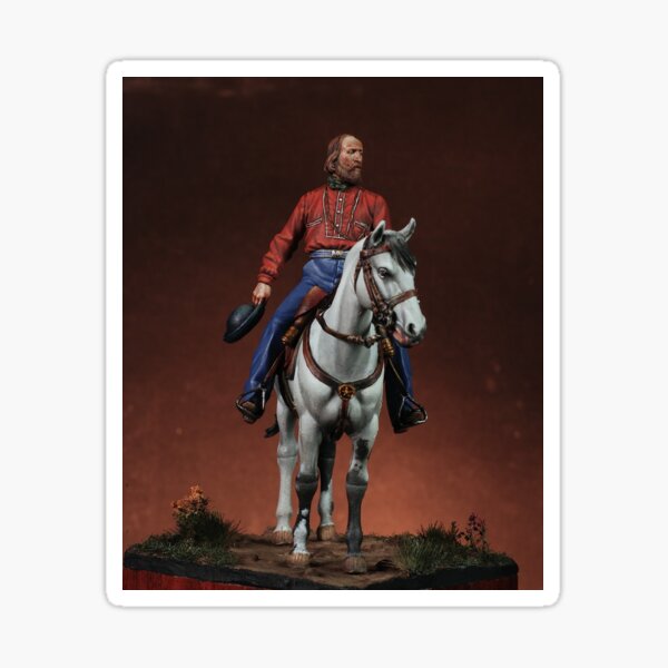 "Roman Republic Giuseppe Garibaldi" Sticker for Sale by bla47 | Redbubble