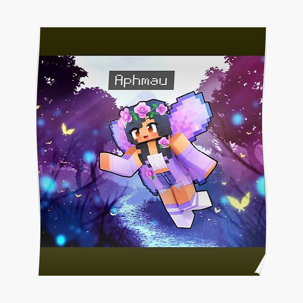 "Aphmau Minecraft Magical Fairy" Poster for Sale by boscioguidena ...