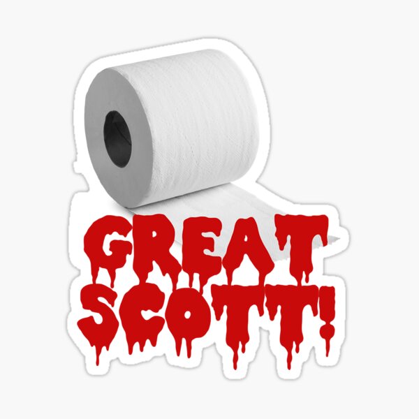 "Further Into The Cultural Elite Great Scott Graphic For Fans" Sticker ...