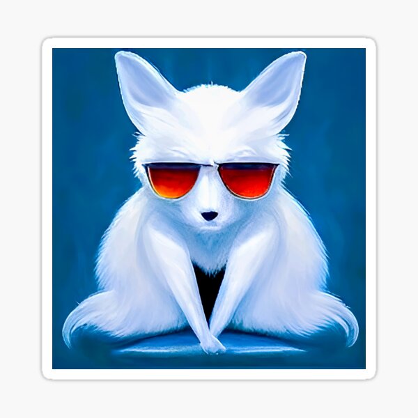 "Secret agent Fox" Sticker for Sale by BrankoTrpevski | Redbubble