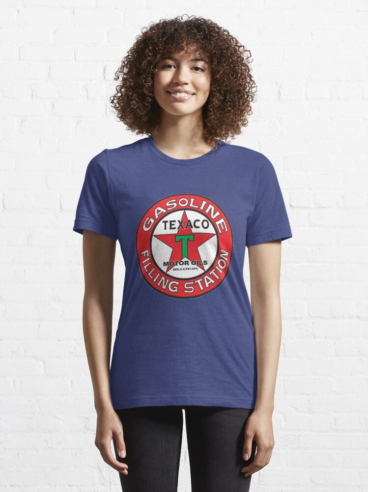 "Vintage Texaco Gasoline Filling Station 00160" T-shirt for Sale by ...