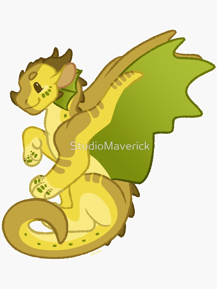 "Pineapple - WOF Wings of Fire" Sticker for Sale by StudioMaverick ...
