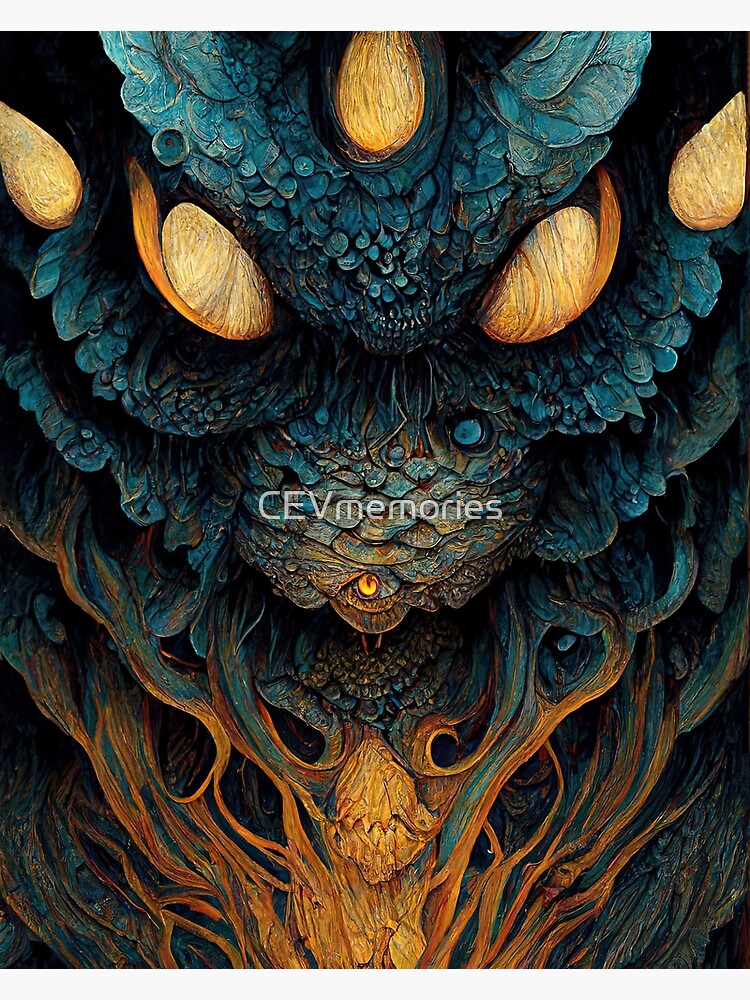 "Greek mythology : Typhon 1" Poster for Sale by CEVmemories | Redbubble