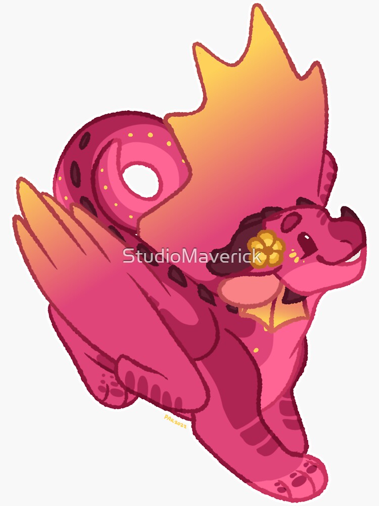 "Jambu - WOF Wings of Fire" Sticker for Sale by Studio Maverick | Redbubble