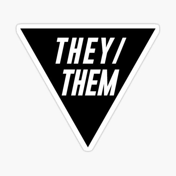 They Them Stickers | Redbubble