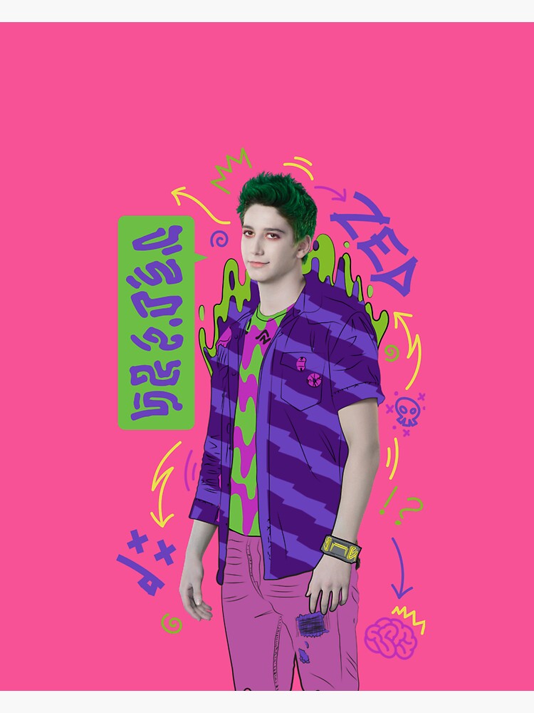 "zed " Sticker for Sale by skysunset | Redbubble