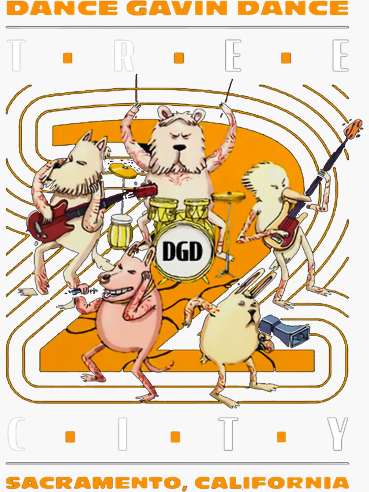 "DGD - Group Band Rock Dance GAvin " Sticker for Sale by KiBumBum ...