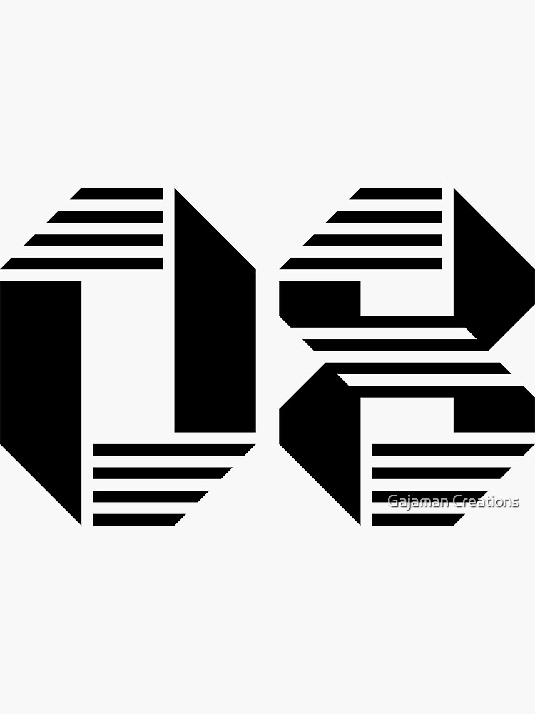 "Number 08" Sticker for Sale by NipunHiranya | Redbubble