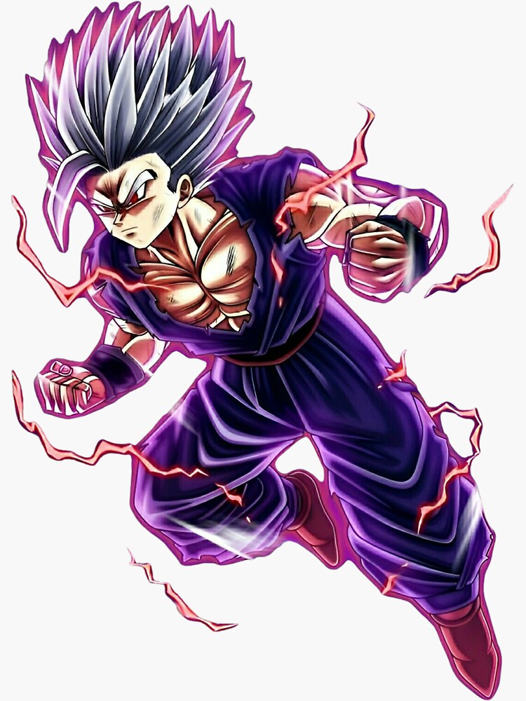 "Gohan beast" Sticker for Sale by ZORO-DESIGN | Redbubble