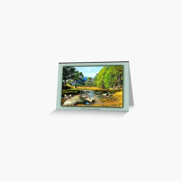 "Lui Water, Braemar, Scotland." Greeting Card for Sale by jocher ...