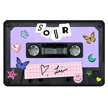 "Sour" Sticker for Sale by alessandrakan | Redbubble
