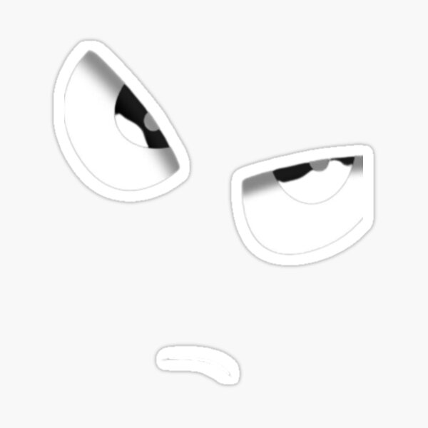"Angry Eyes" Sticker for Sale by NewStyle-Space | Redbubble