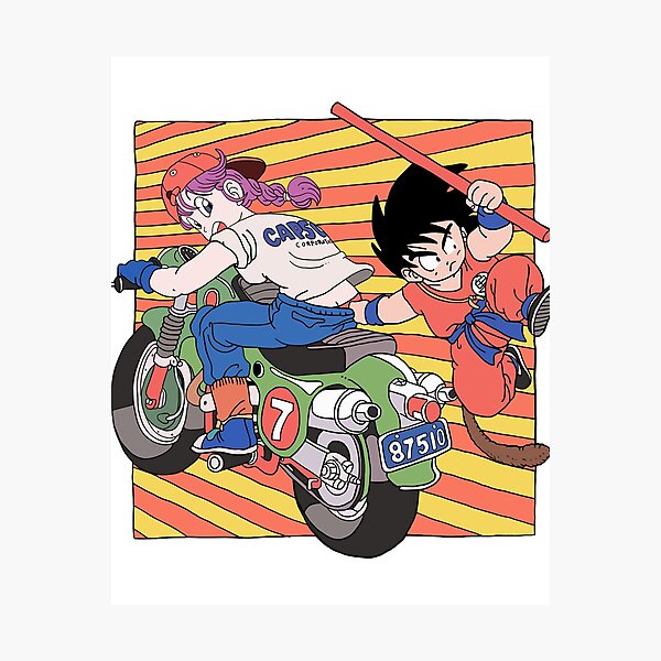 "Goku and Bulma - Dragon Ball" Photographic Print for Sale by ...