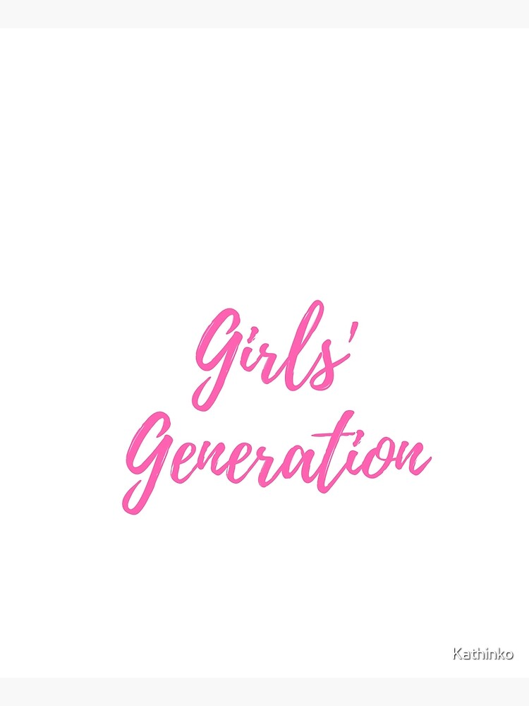 Girls Generation Logo Vector