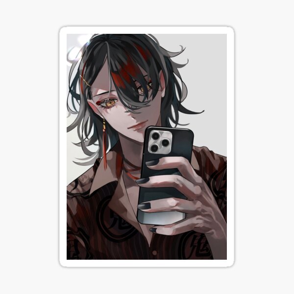 "Vox Akuma - Luxiem" Sticker for Sale by zenlesszone | Redbubble