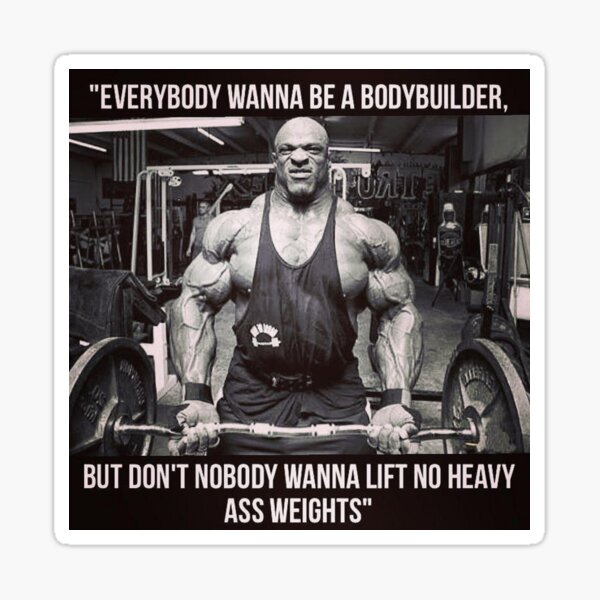 "ronnie coleman" Sticker for Sale by sanji889 | Redbubble