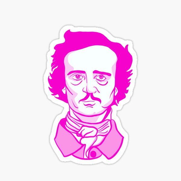 "Edgar" Sticker for Sale by katebell22 | Redbubble