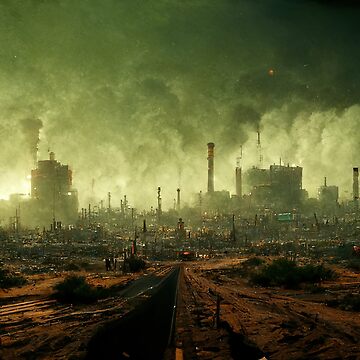 "Dangerous Toxic Radioactive Fog Coming - Fallout Wasteland Landscape ...