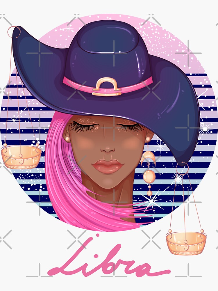 "Cute Libra Girl, Astrology Sign Design, A Libra Girl, Libra Zodiac ...