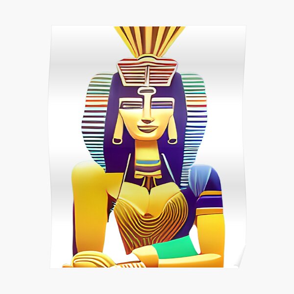 "The Pharaohs are descendants of the ancient gods" Poster for Sale by umculi | Redbubble