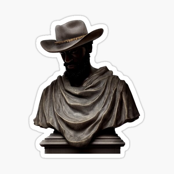 ""Django Unchained" by Michelangelo" Sticker for Sale by bckwalton ...