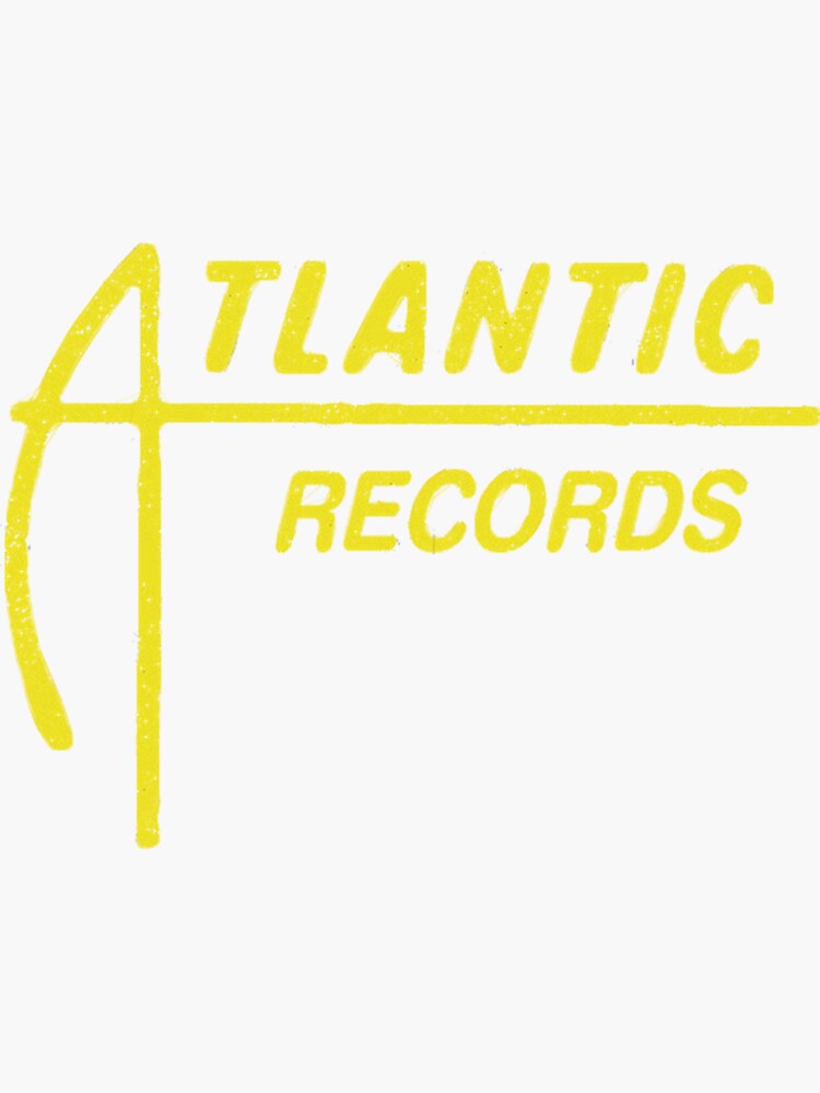 "Atlantic Records 60s-70s logo" Sticker for Sale by ShanieLeuschke ...