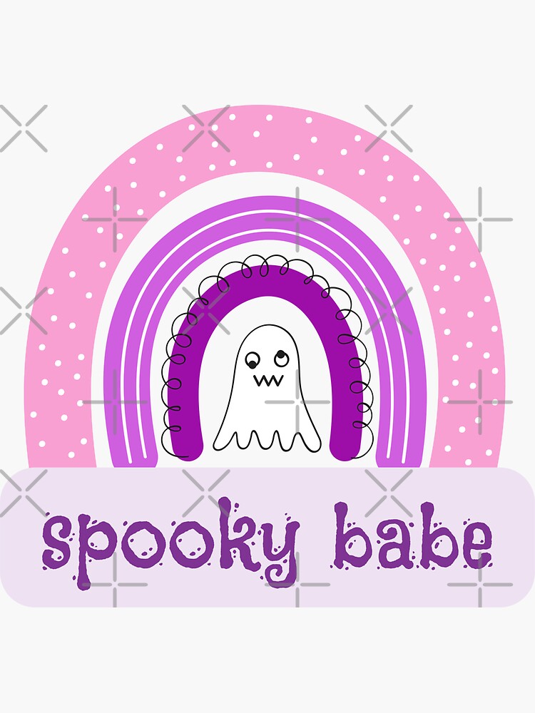 "spooky babe friendly ghost with rainbow | halloween costume | Fall ...