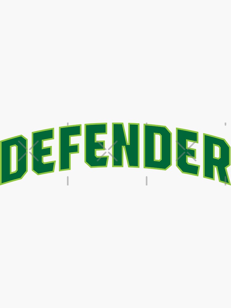 "Defender" Sticker for Sale by abihooper | Redbubble