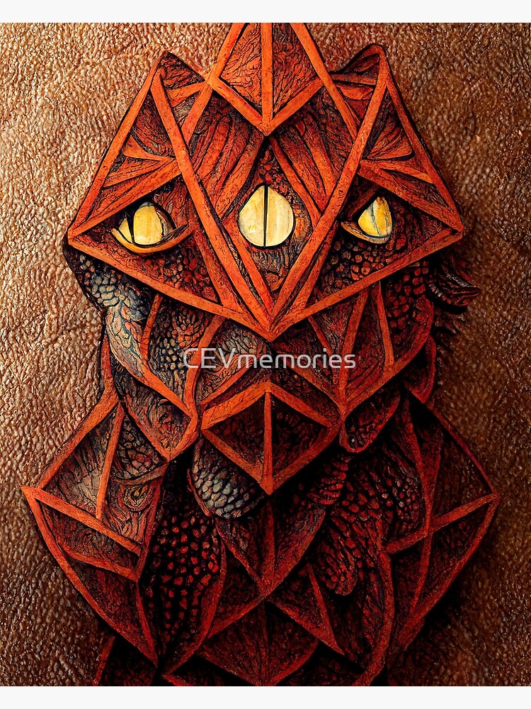 Póster «Mitología griega: La Mantícora 2» de CEVmemories | Redbubble