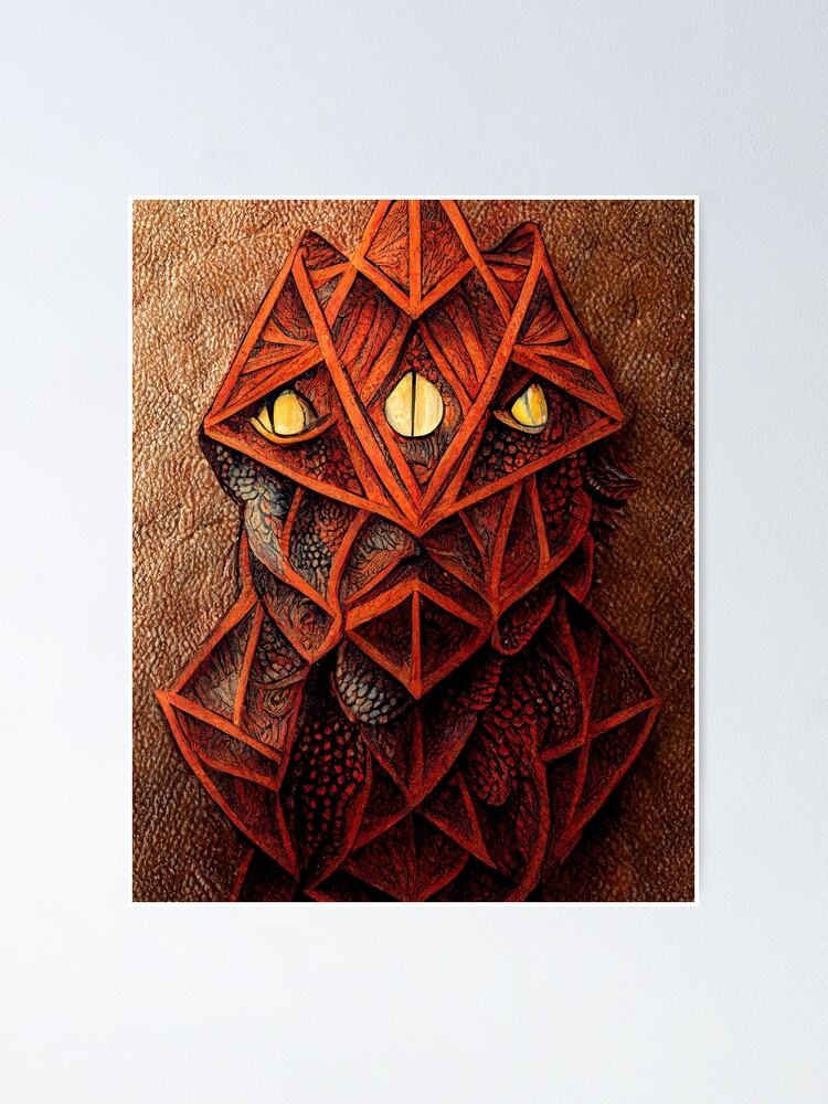 Póster «Mitología griega: La Mantícora 2» de CEVmemories | Redbubble