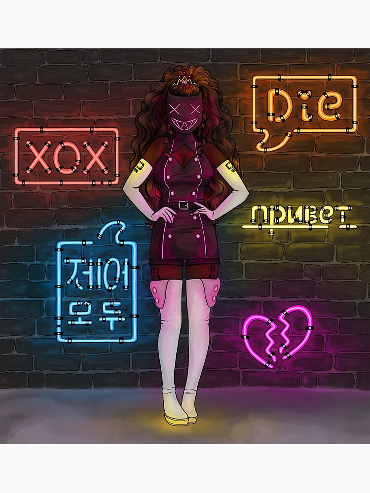 "The Purge Inspired Character" Sticker for Sale by RavenBear66 | Redbubble