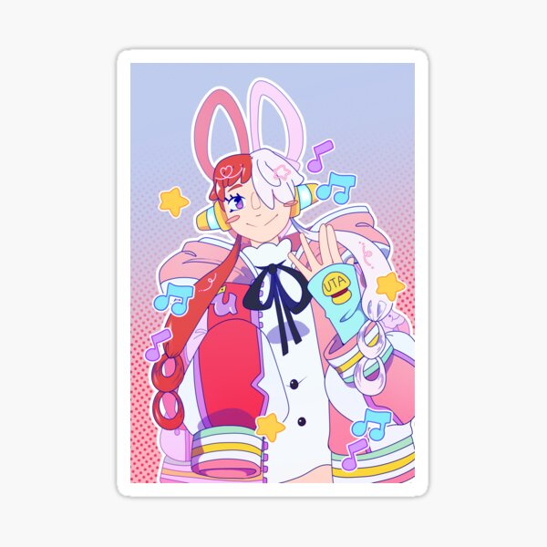 "UTA one piece" Sticker for Sale by ReddJumper | Redbubble