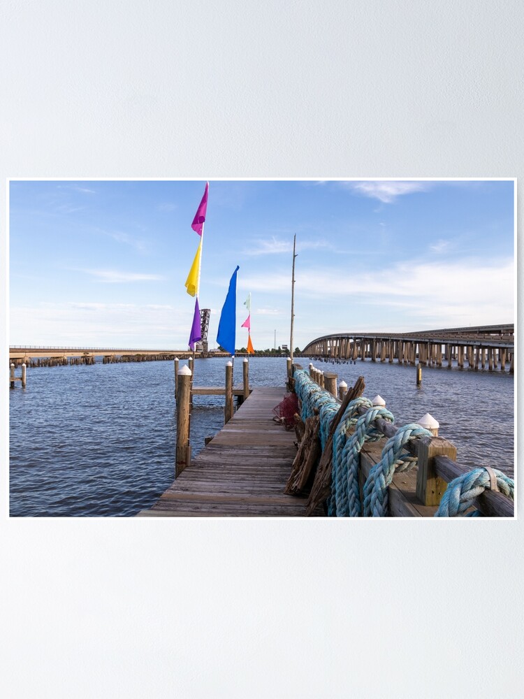 "Manchac Swamp Bridge Crossing Water" Poster for Sale by SafariByMarisa ...