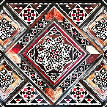 "Syrian marquetry with geometric patterns" Poster by mariam-h | Redbubble