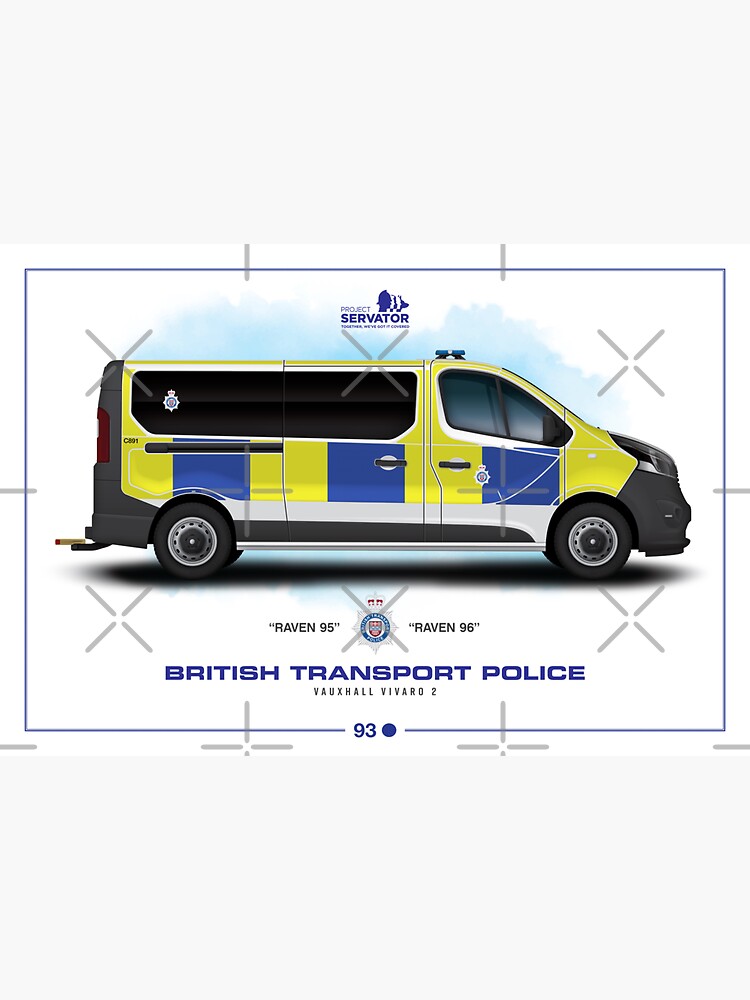 "British Transport Police - Vivaro - Project Servator "Raven 95 & 96 ...