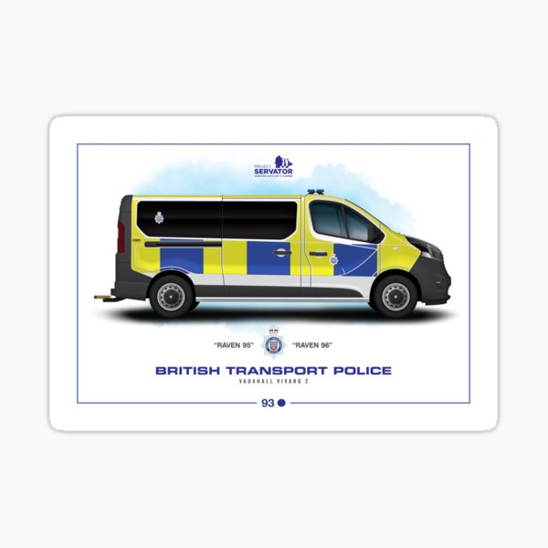 "British Transport Police - Vivaro - Project Servator "Raven 95 & 96 ...