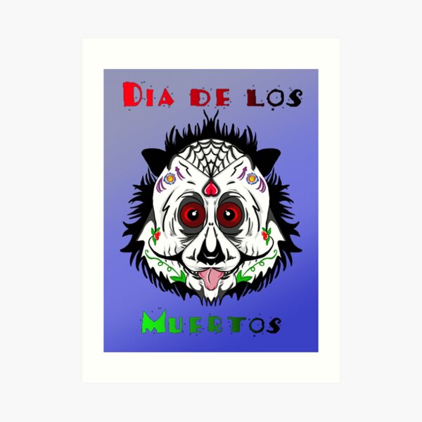 Day Of The Dead Panda Art Prints | Redbubble