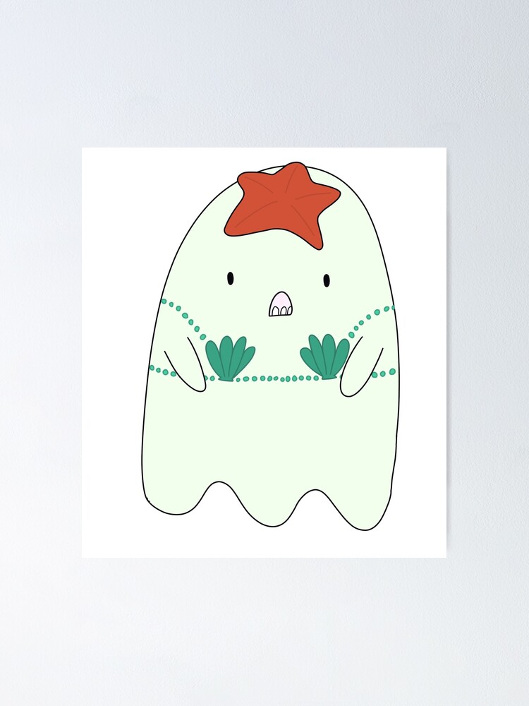 "Mermaid ghost" Poster for Sale by sarahaviv | Redbubble