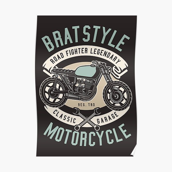 "Brat Style" Poster for Sale by Red-Samurai | Redbubble